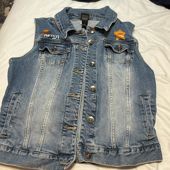 Her Universe | Jackets & Coats | Disney Pixar Toy Story Woody Vest By ...